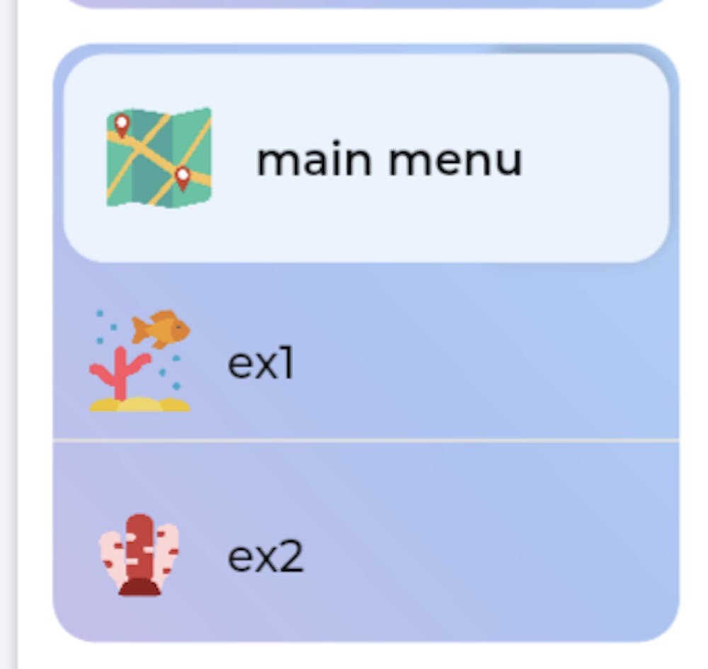 Need ideas to create expandable menu