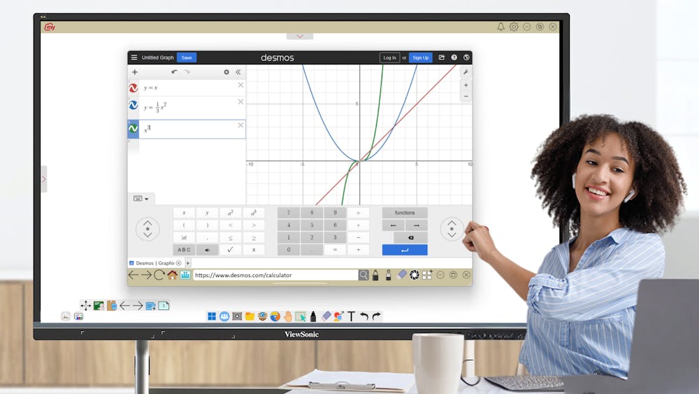 Revolutionize Math Classes with myViewBoard and Desmos