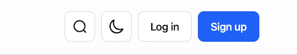 Log In/Sign Up Button Removal