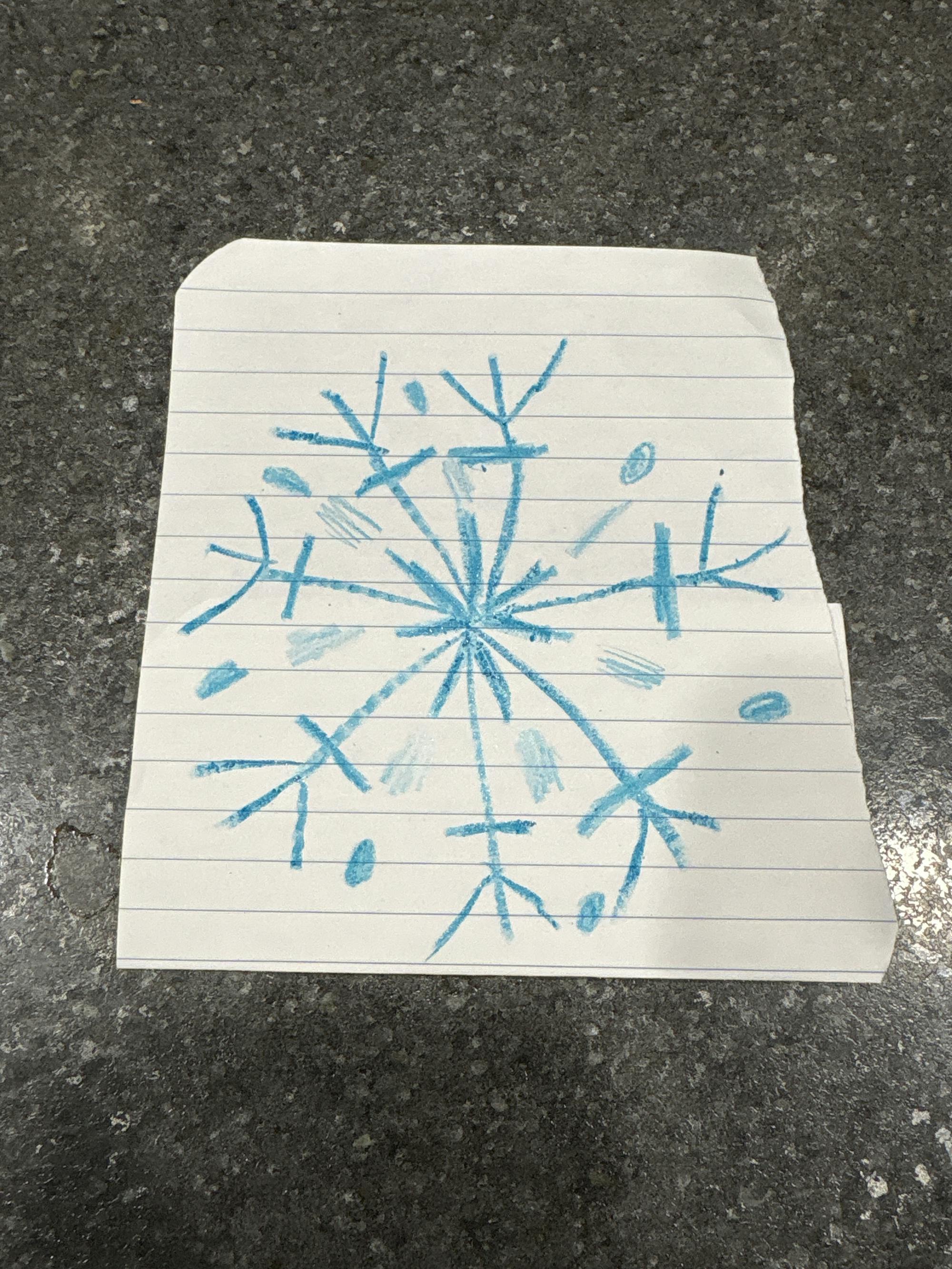 Snow flake by Ellie