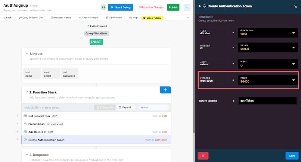 Implementing User Auto Logout