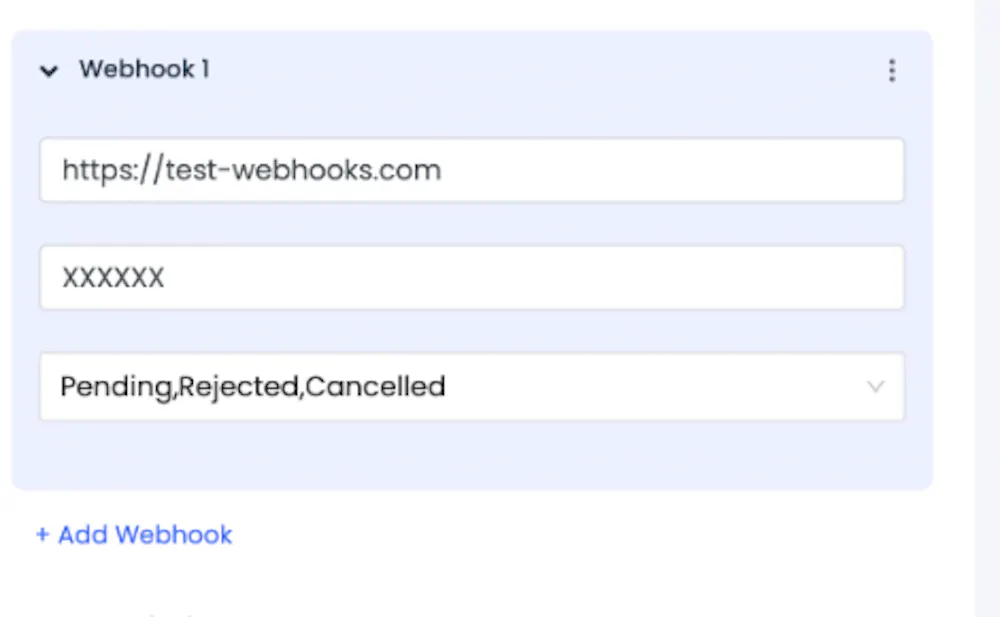How to access webhook secret through api?