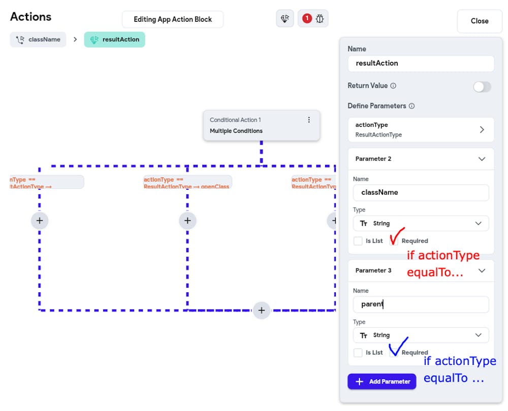 Hidden Magic of FlutterFlow: Conditional Parameters and Arguments