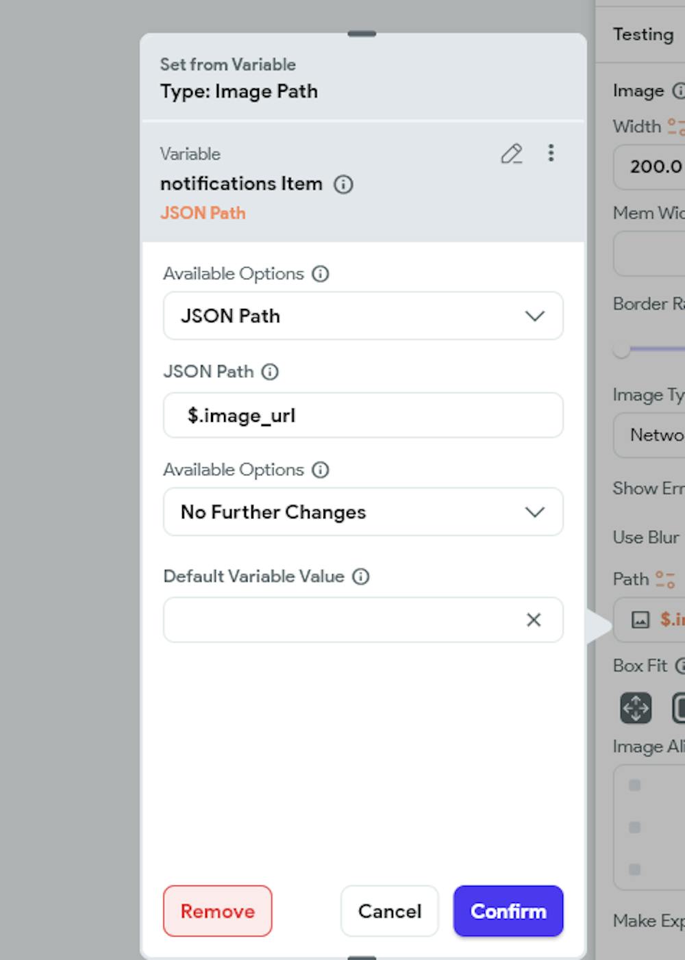 Why cannot we set default variable value from a variable like constants or enums