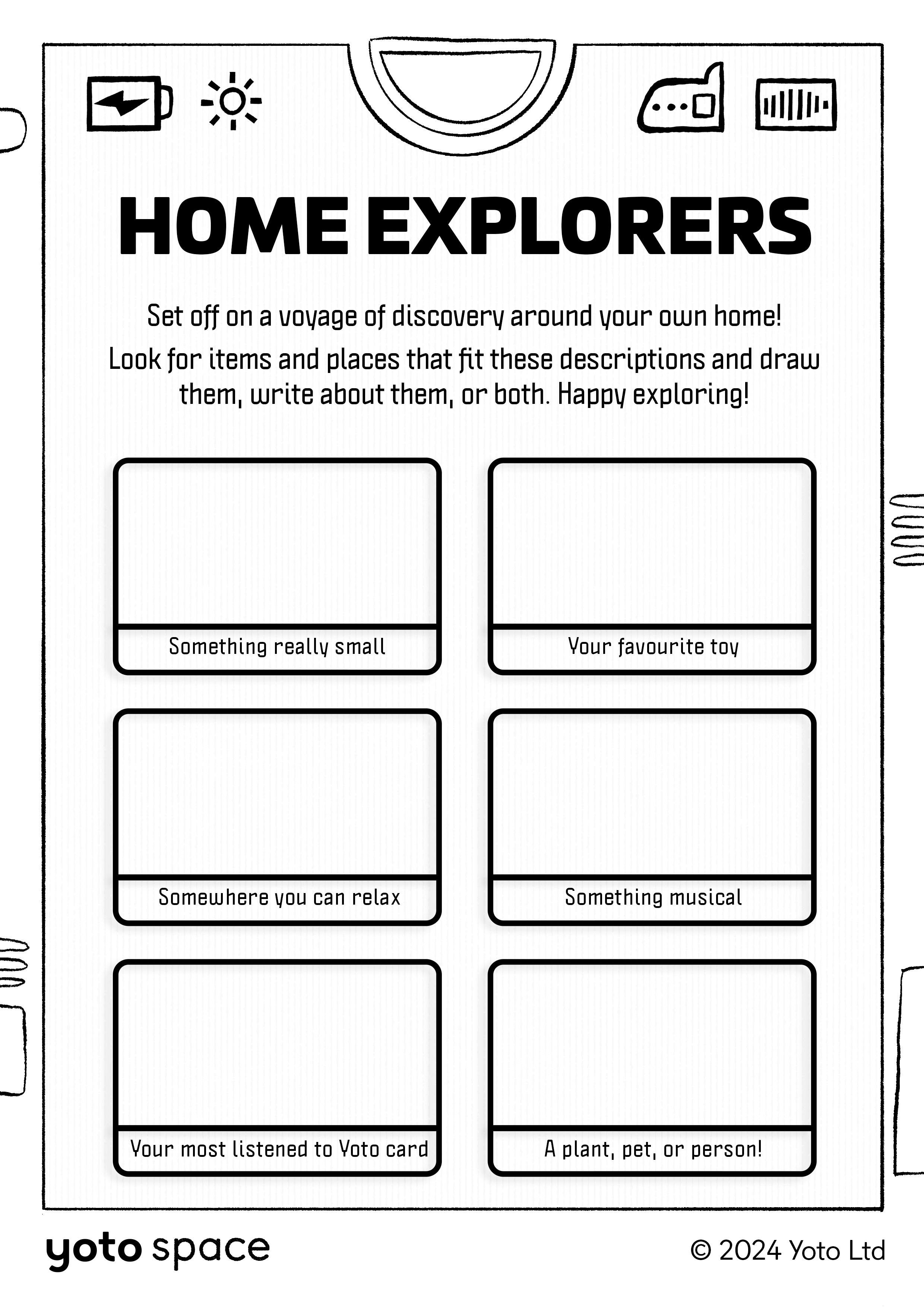Earth Explorers: free activity sheets