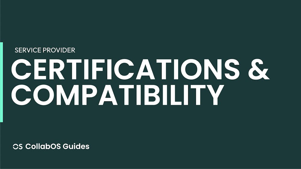 Video Conferencing Platform Certifications and Compatibility