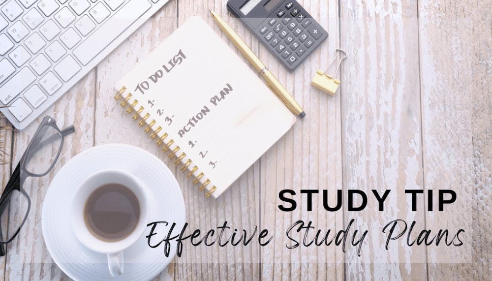 Study Tip: Effective Study Plans