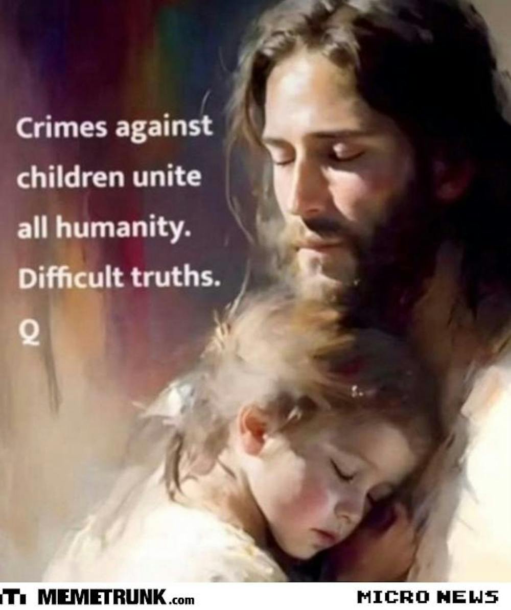 Crimes against children unite all humanity.