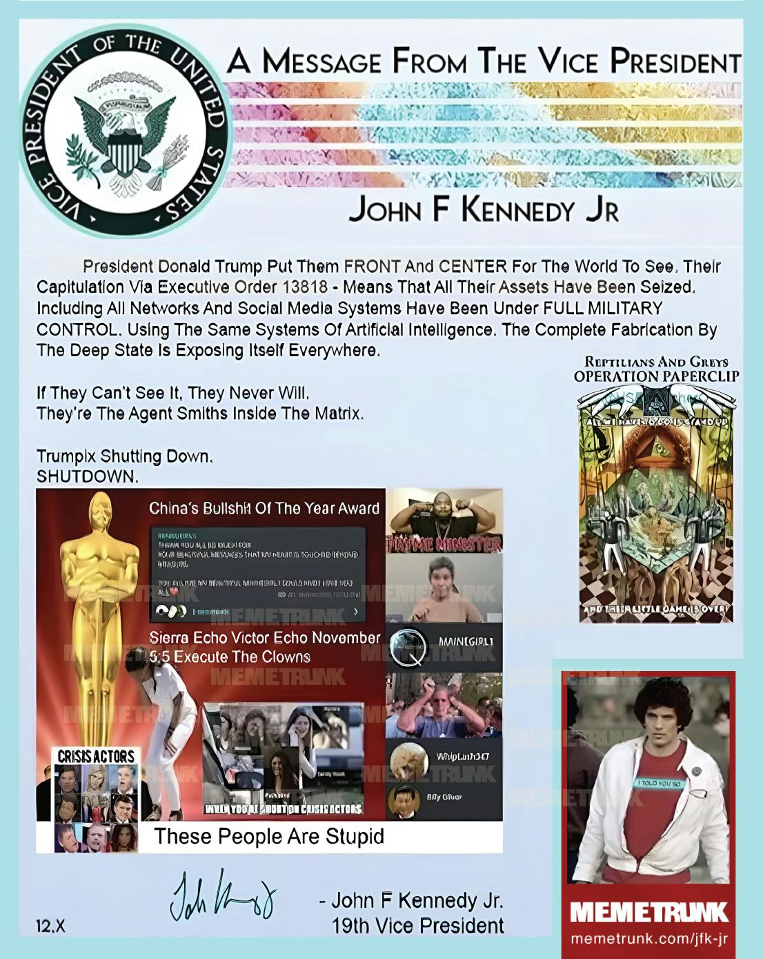 President Donald Trump Put Them FRONT And CENTER For The World To See ...