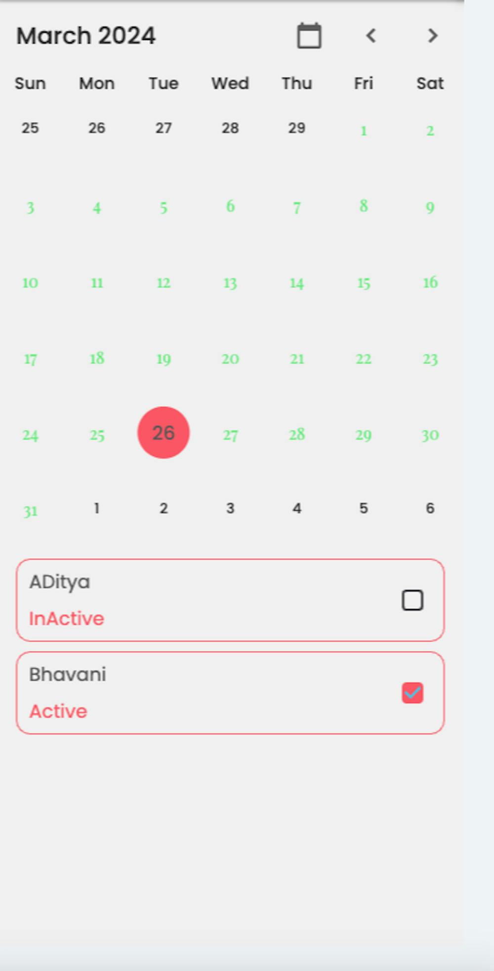 How to refresh component with out loading the page again