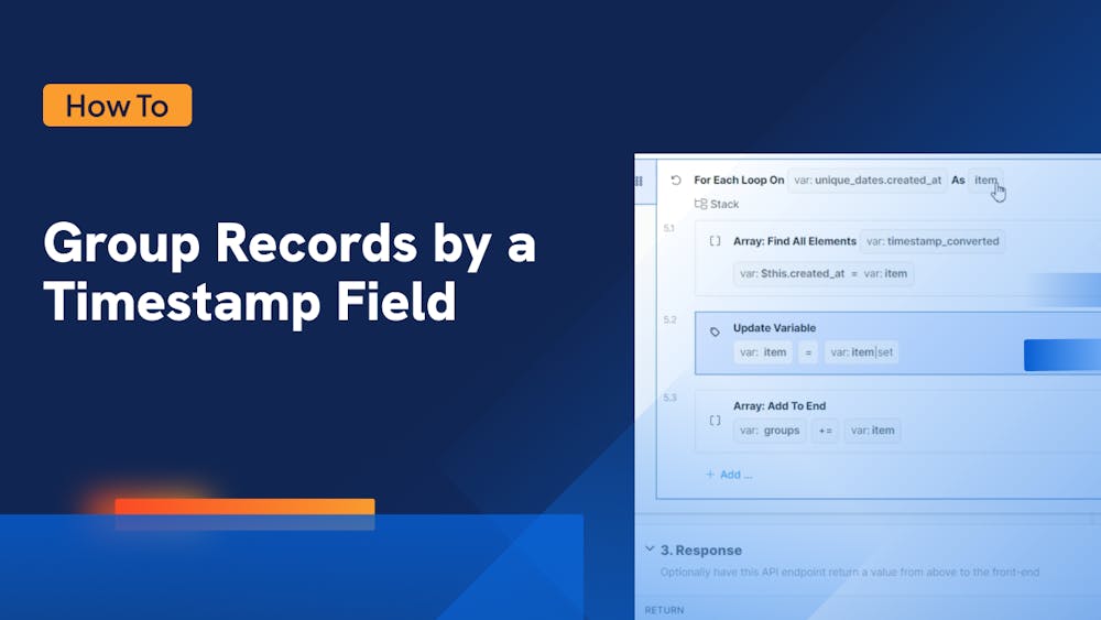 How to Group Records by a Timestamp Field