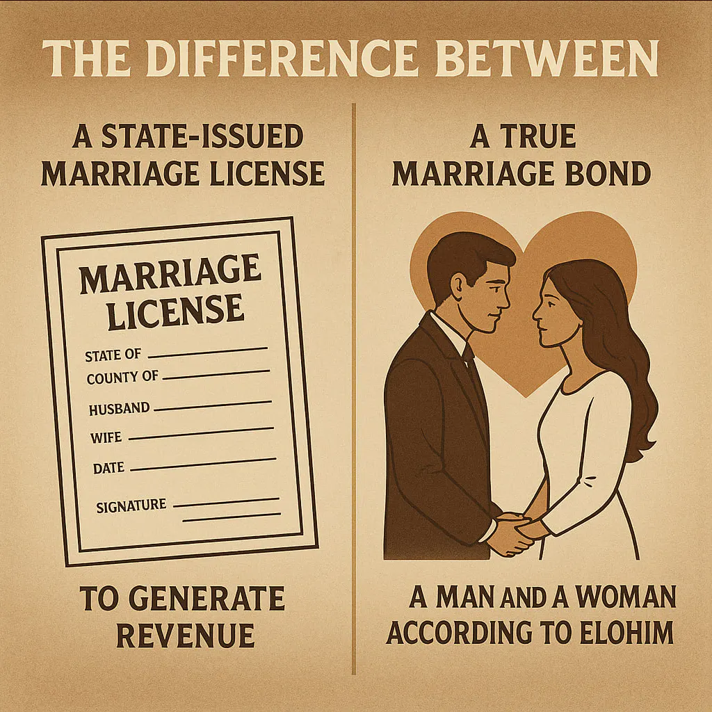 The Difference Between a State-Issued Marriage License to Generate ...
