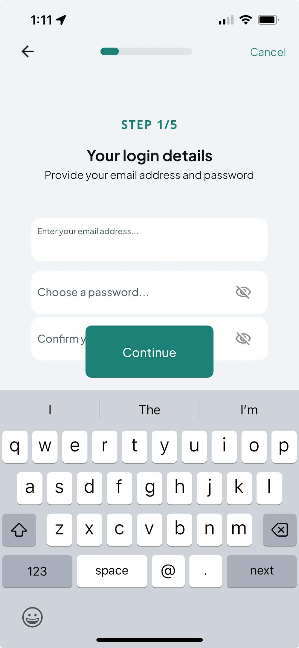 How to fill the whole screen vertically without the on screen keyboard impacting height?