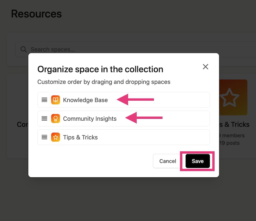 How to create, edit, hide, and delete Collections