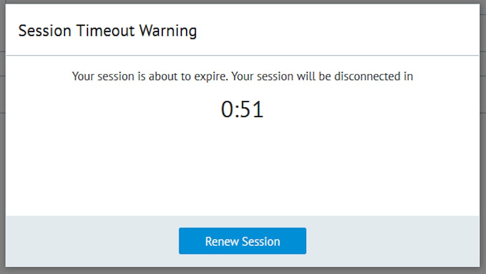 How To: Portal Session Timer