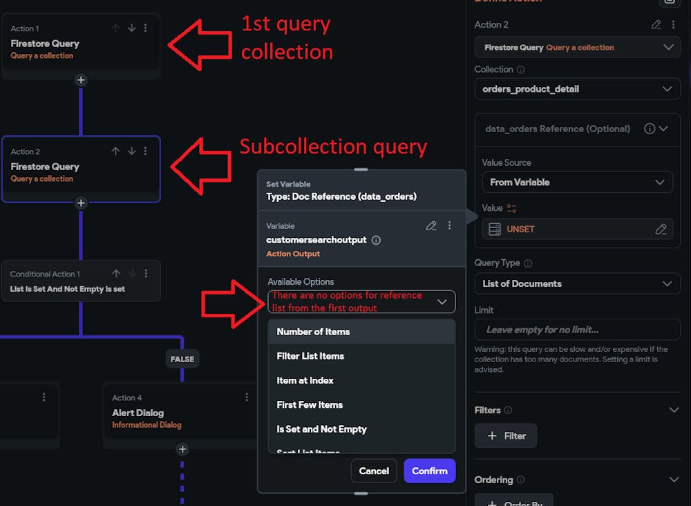 How to query several subcollections from collections references