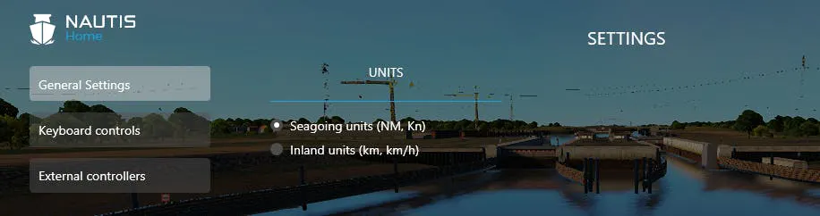 NAUTIS Home version 0.6.0.0.