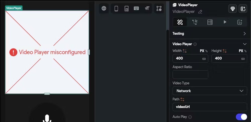 Regarding Video Player widget