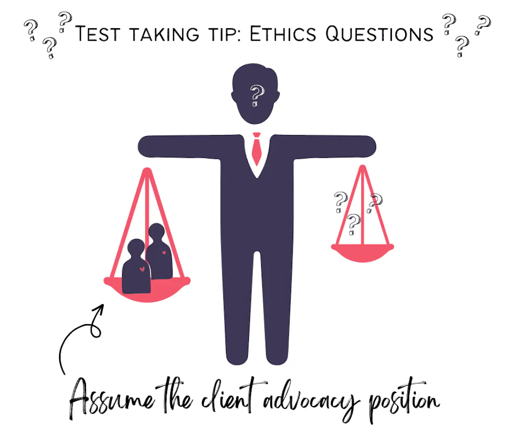 Test Taking Tip: Ethics Questions