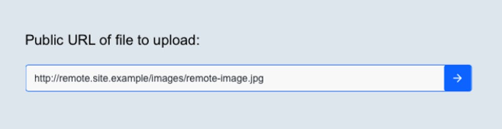 Uploading Image From URL