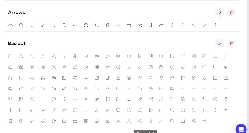 Custom icons appearing as question mark on desktop app