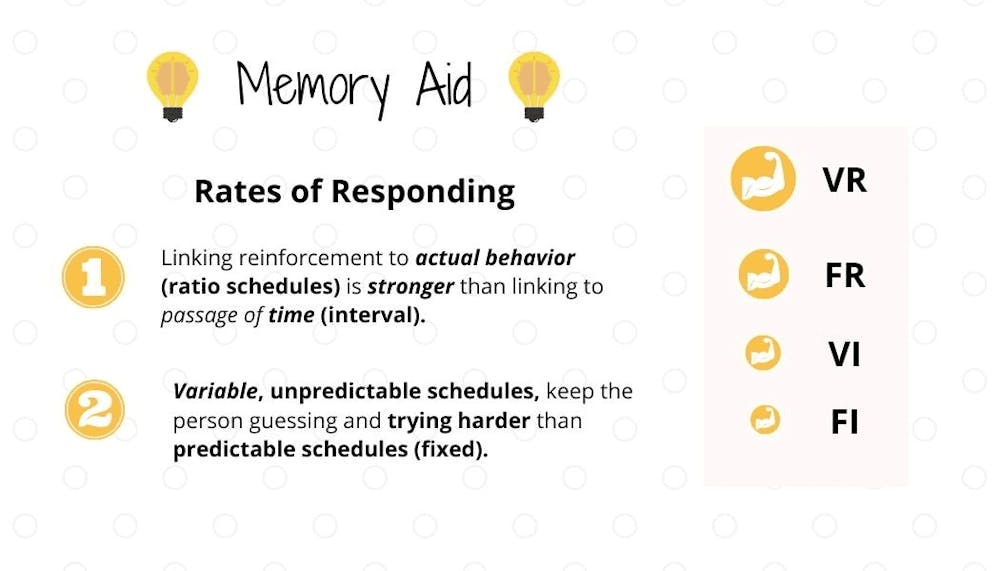 EPPP Content Breakdown: Reinforcement Schedules