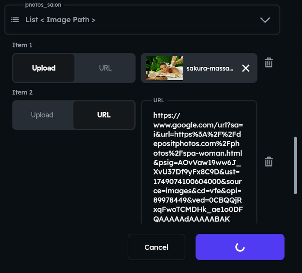 Bug with uploading pictures in list of image path