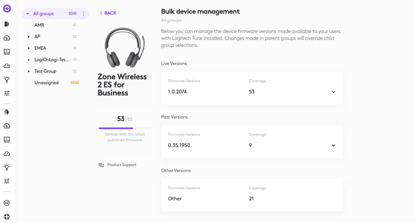 The Personal Control Center: Logitech Tune