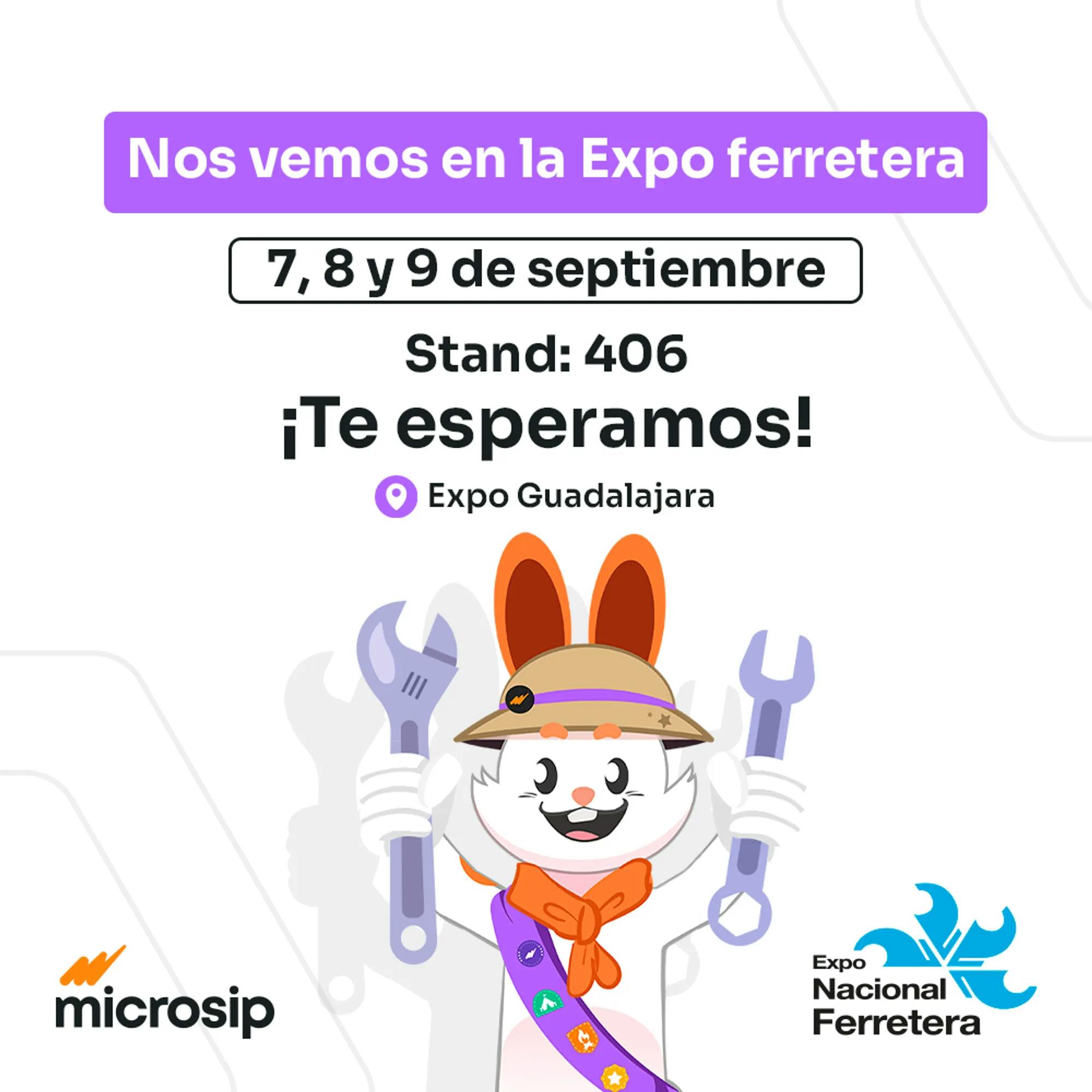¡Nos vemos en la Expo Nacional Ferretera en Guadalajara!
