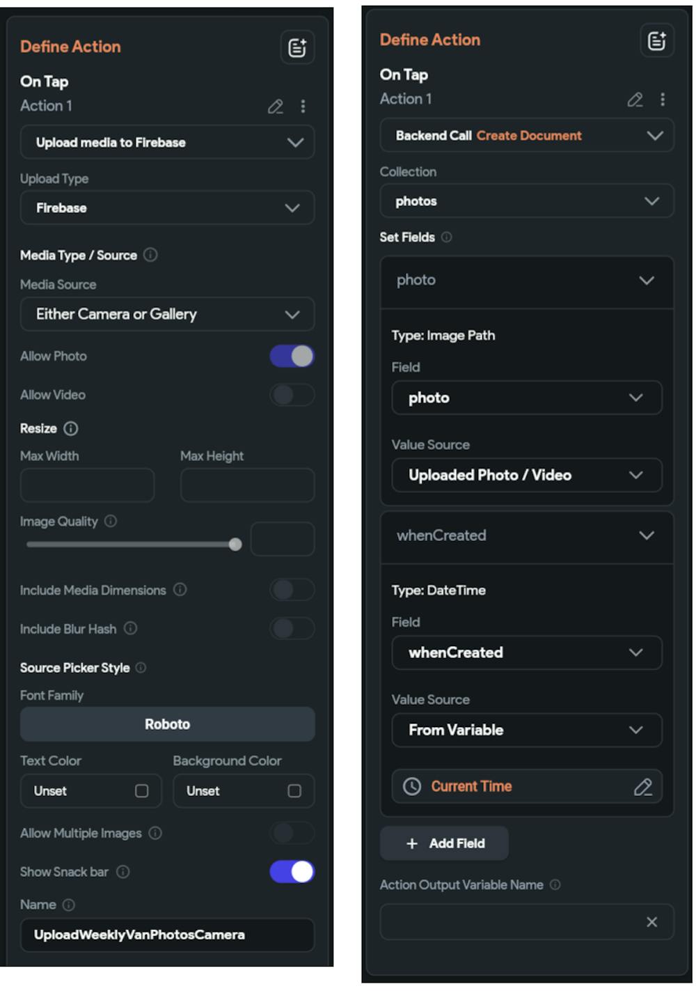 Cannot upload photo to Firebase