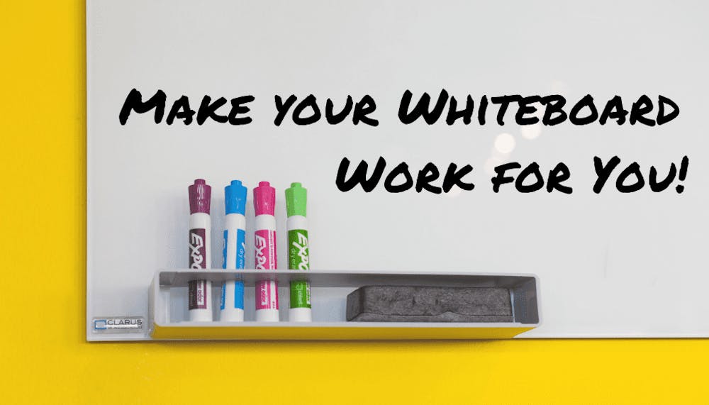 Test Day Tip: Use the Whiteboard