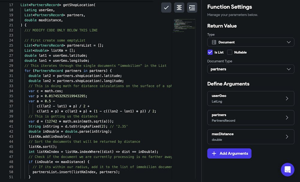 Sort Listview by distance