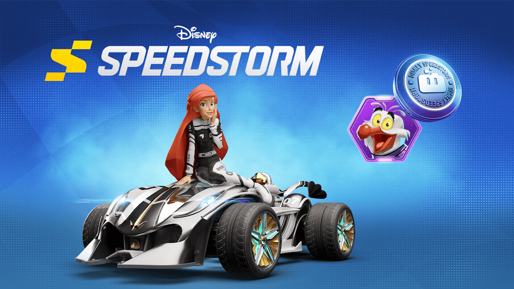 [Epic Games] (DLC) Disney Speedstorm — Monochromatic Pack - Racer Ariel [Free]