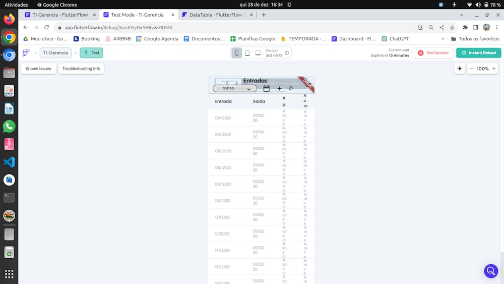 Problems with column width in DataTable Problems with column width in DataTable