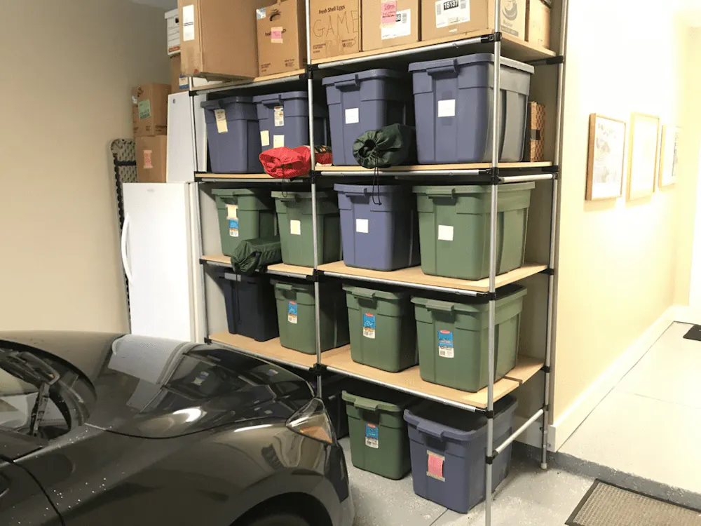 We moved into a new home with very limited storage...