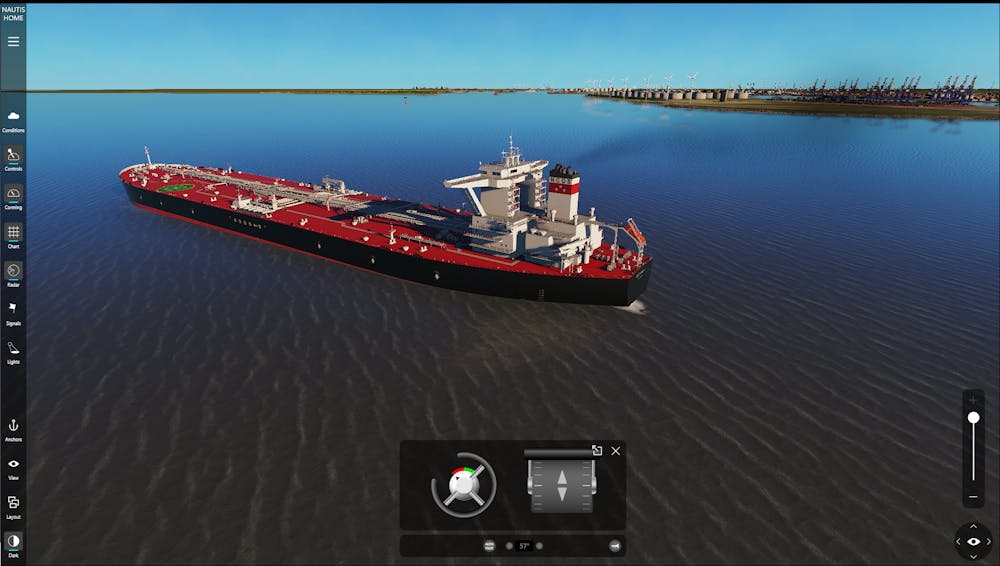 Ship console configuration