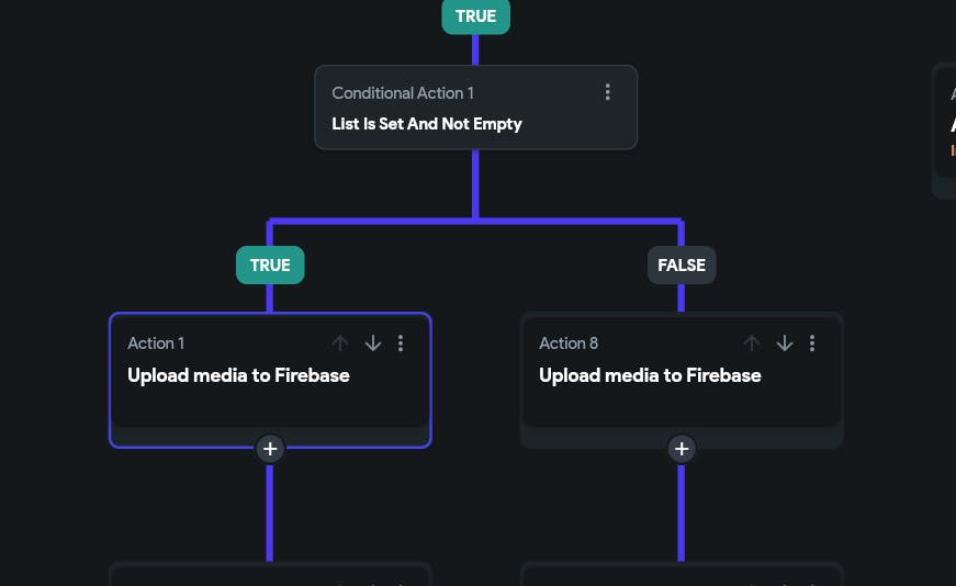 Cannot have multiple upload files in the same node.