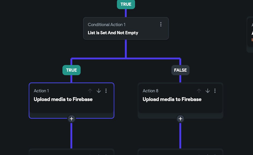 Cannot have multiple upload files in the same node.