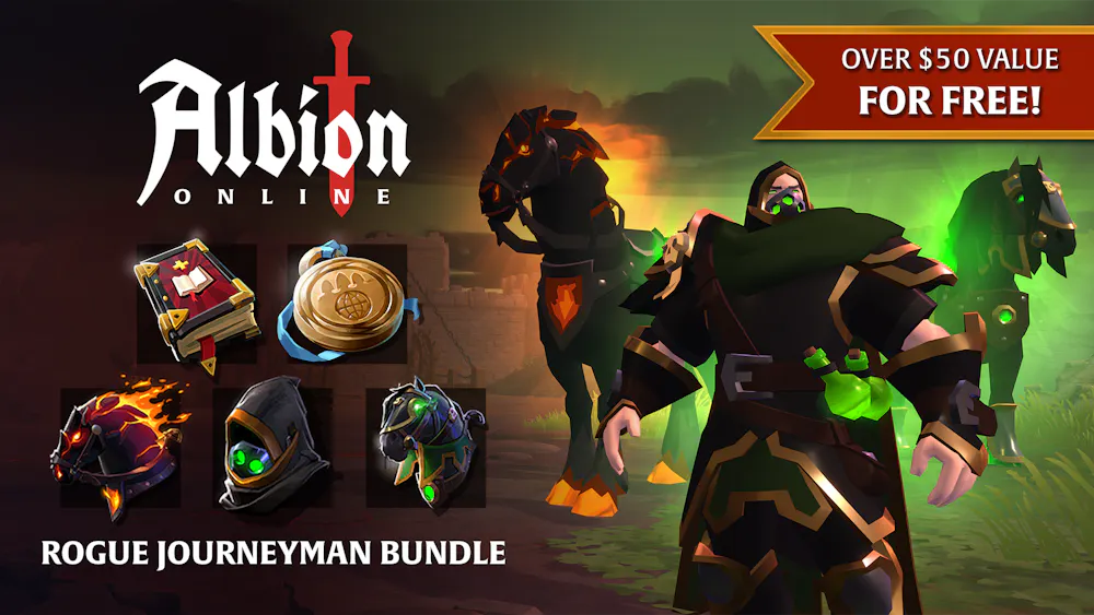 [Epic Games] (Other) Albion Online - Rogue Journeyman Bundle [Free]