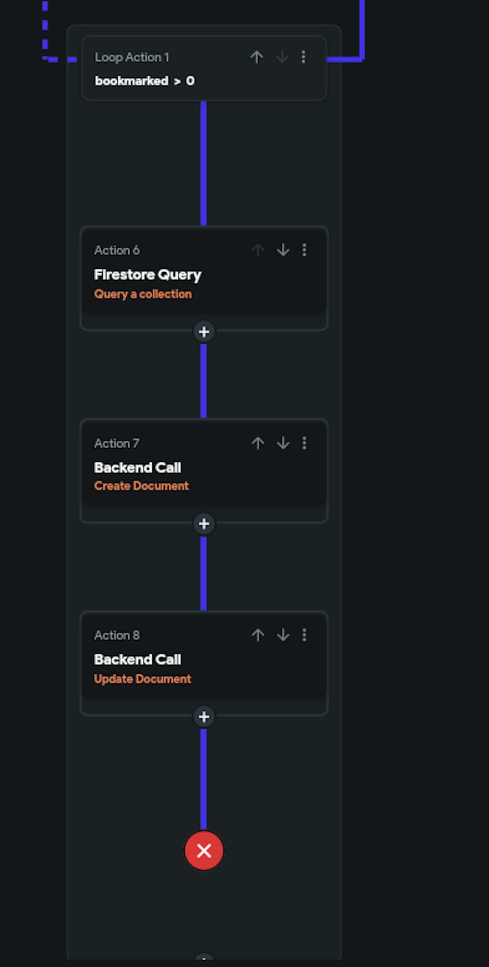 Update multiple documents with a loop function