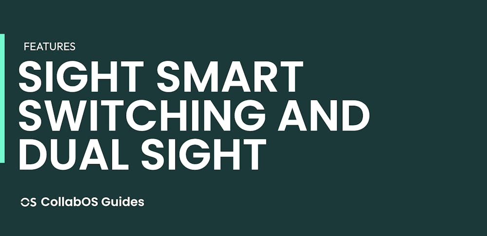 Logitech Sight Smart Switching and Dual Sight Support