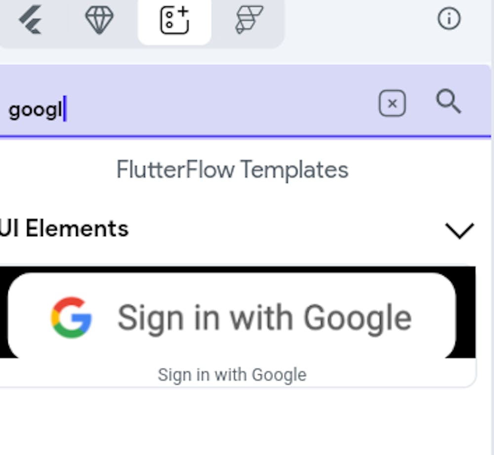 Sign in with Google element