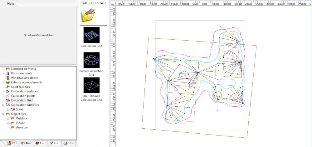 Quickly viewing isolines when design