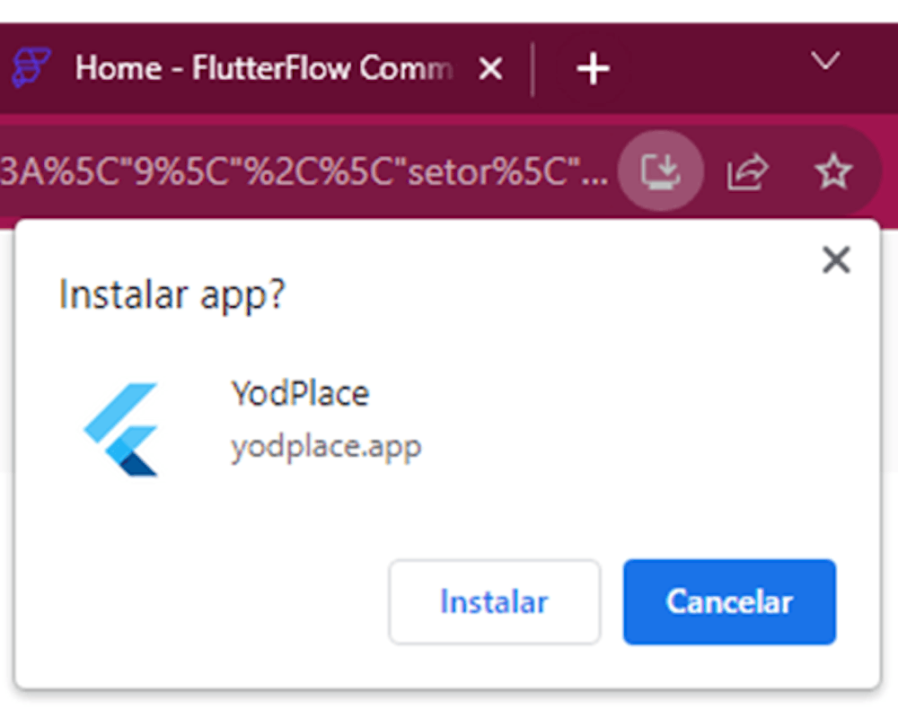How to change flutterflow pwa icon?