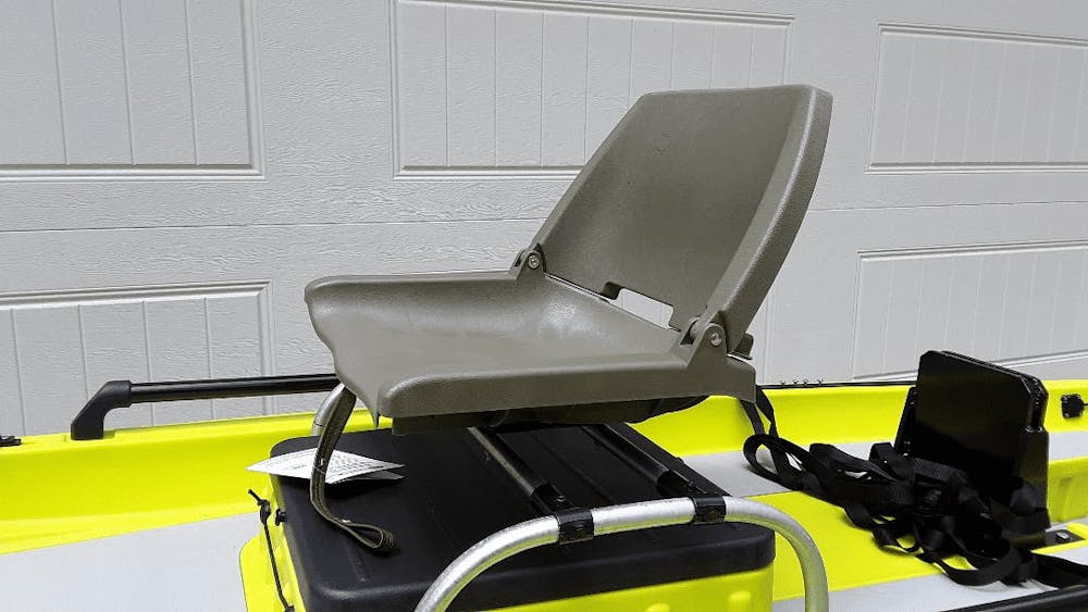 Well, my Hoodoo Hero 130 skiff seat finally showed...