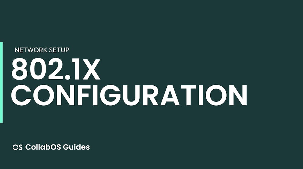 Configure 802.1x Logitech CollabOS