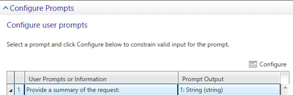 How To: Configure the Height/Size of a Request Offering Text Prompt ...