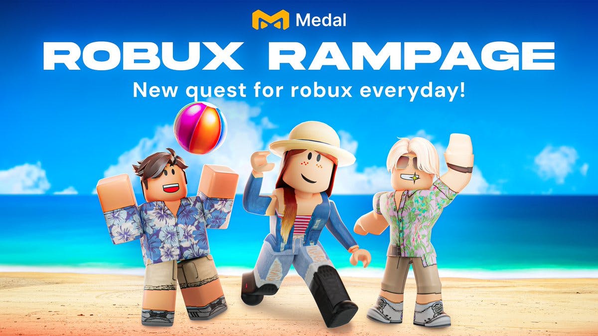 Earn free Robux every day in June in the Medal Robux Rampage event