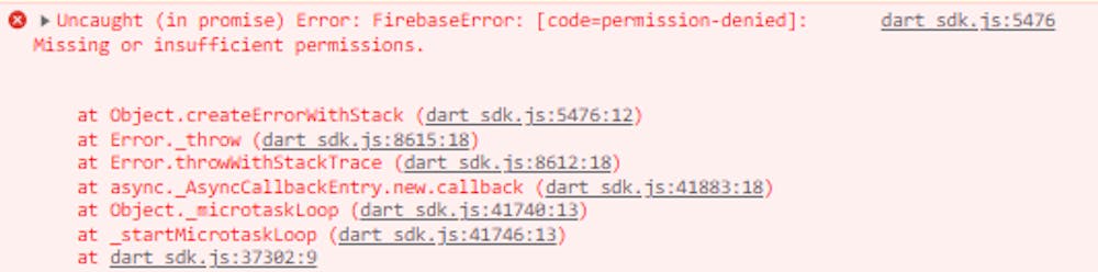 push notification trigger action permission issue