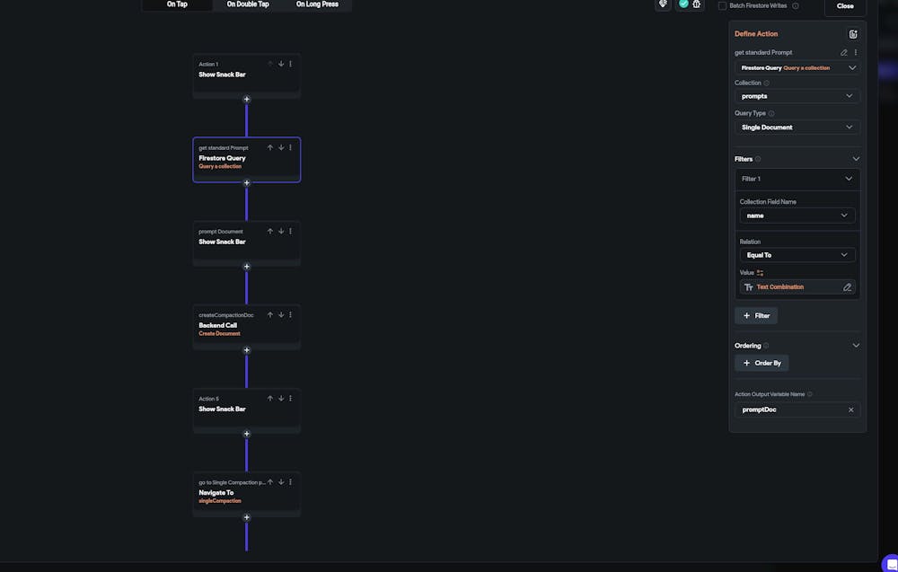 My Actions Arent Executing And I Cannot Troubleshoot What Is The Problem
